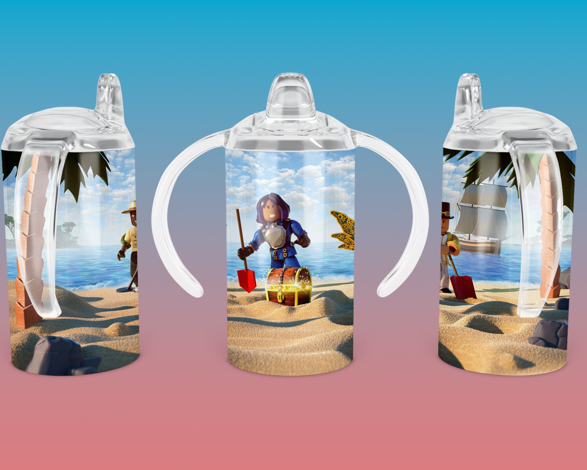 Roblox Boy Sippy Cup, Roblox Digital Design, PNG Sublimation, 12oz ...