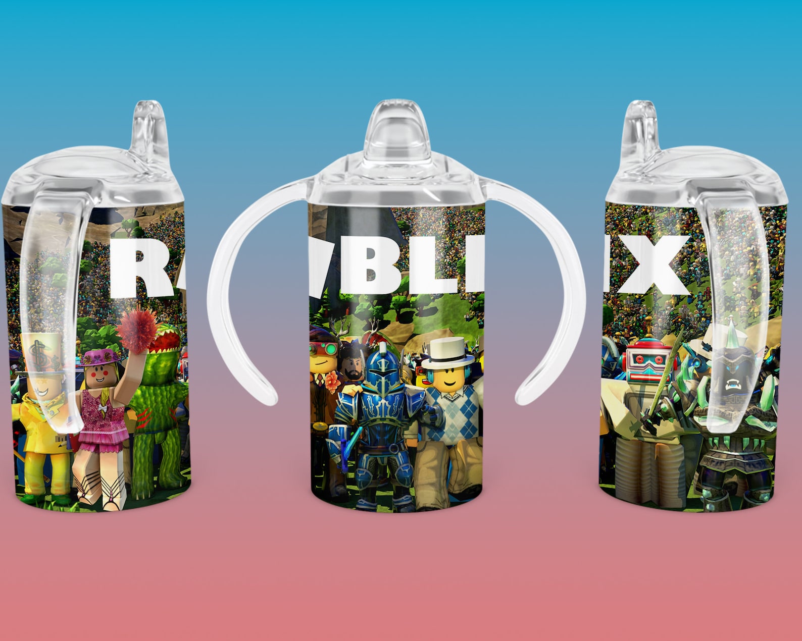 Roblox Boy Sippy Cup, Roblox Digital Design, PNG Sublimation, 12oz ...