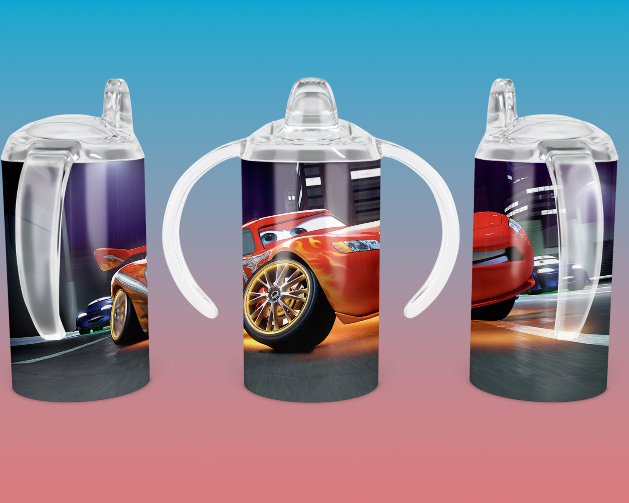 Cars Boy Sippy Cup, Cars Digital Design, PNG Sublimation, 12oz Straight ...