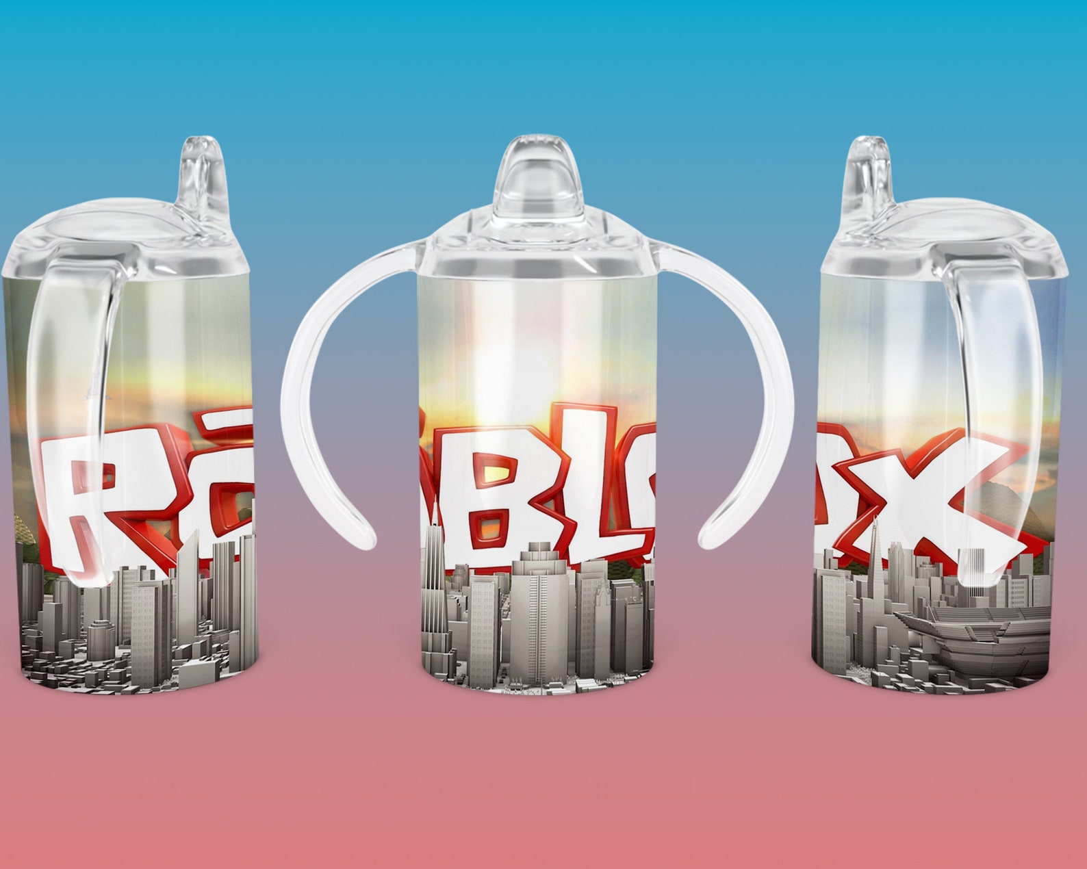 Roblox Boy Sippy Cup, Roblox Digital Design, PNG Sublimation, 12oz ...