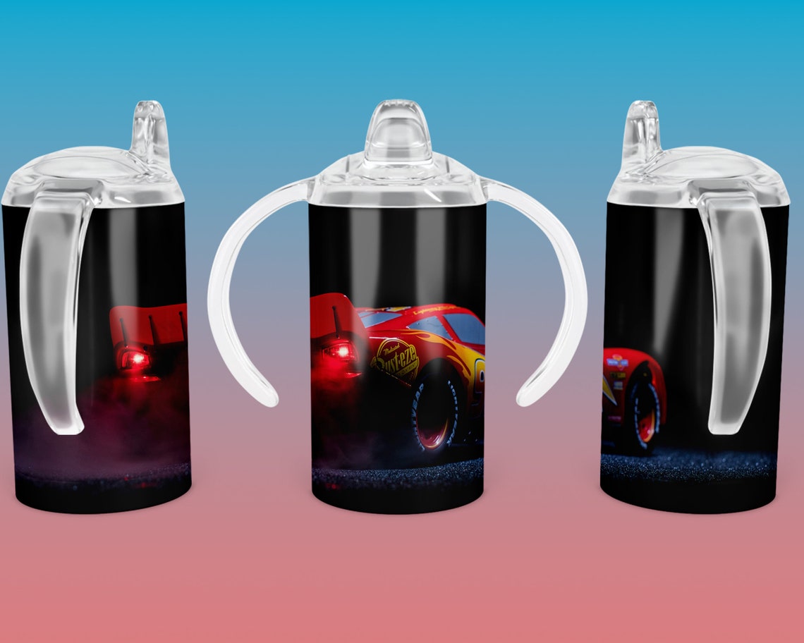 Cars Boy Sippy Cup, Cars Digital Design, PNG Sublimation, 12oz Straight ...