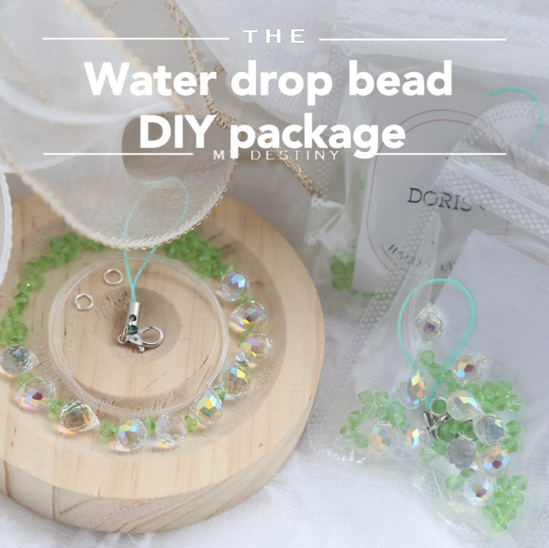 DIY Package-water Drop Bead - Etsy
