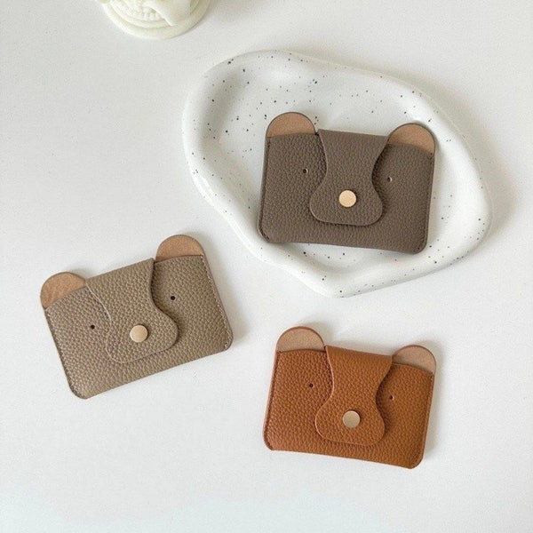 Bear Wallet - Etsy