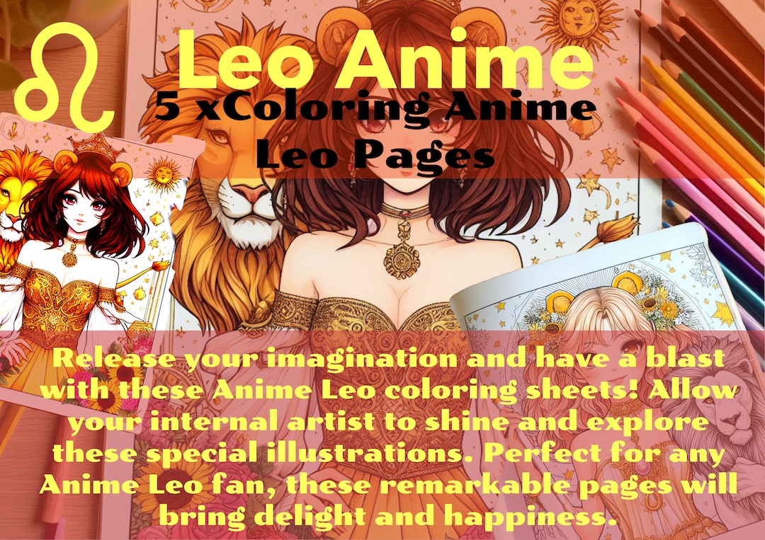 Leo Leadership: Confident Anime Girl With Lion Ears - Charismatic ...
