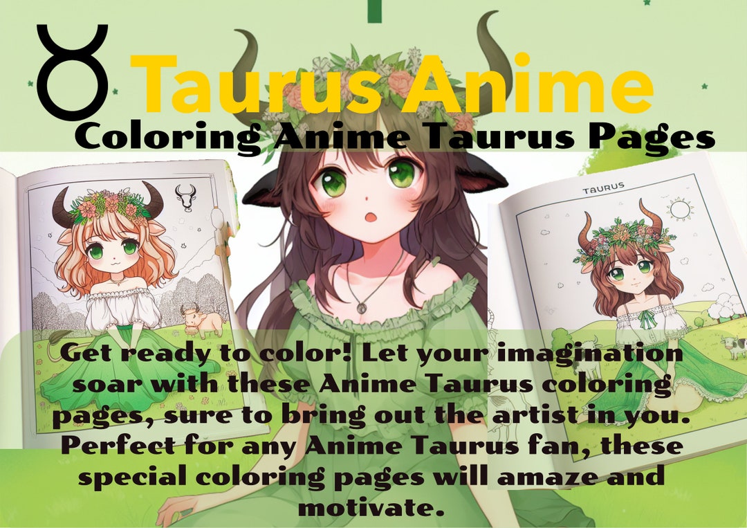 Taurus Tranquility: Anime Girl With Bull Horns - Sensual Zodiac ...