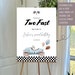 Second Birthday Welcome Sign Template Growing up Two Fast Printable ...