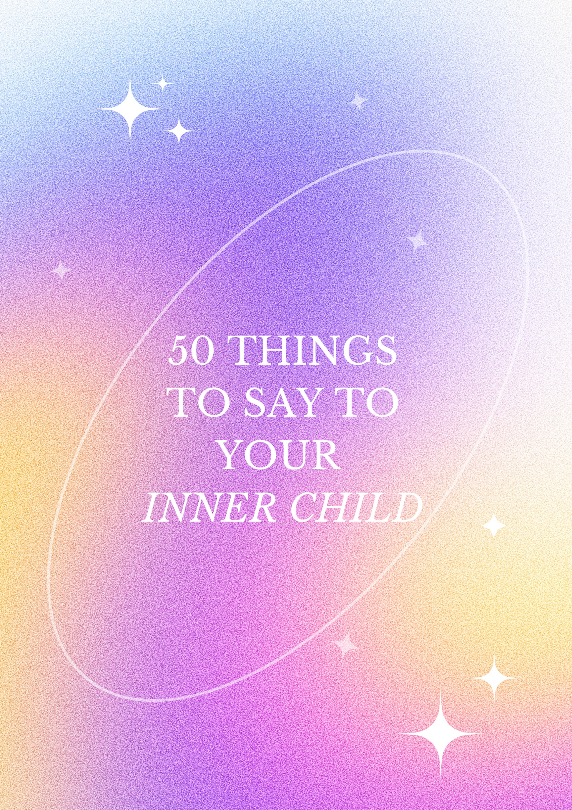 Inner Child Healing Printable Affirmation Cards, Healing Your Inner ...