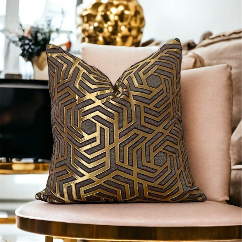 Geometric Velvet Pillow Covers - Etsy