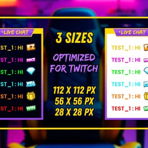 Twitch Emotes Mega Pack 100 Emotes, Static Chat Emotes Text and Emoji ...