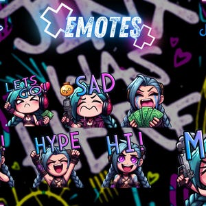 Animated Stream Pack Chaos Punk, Stream Overlay Twitch, Webcam, Alerts ...
