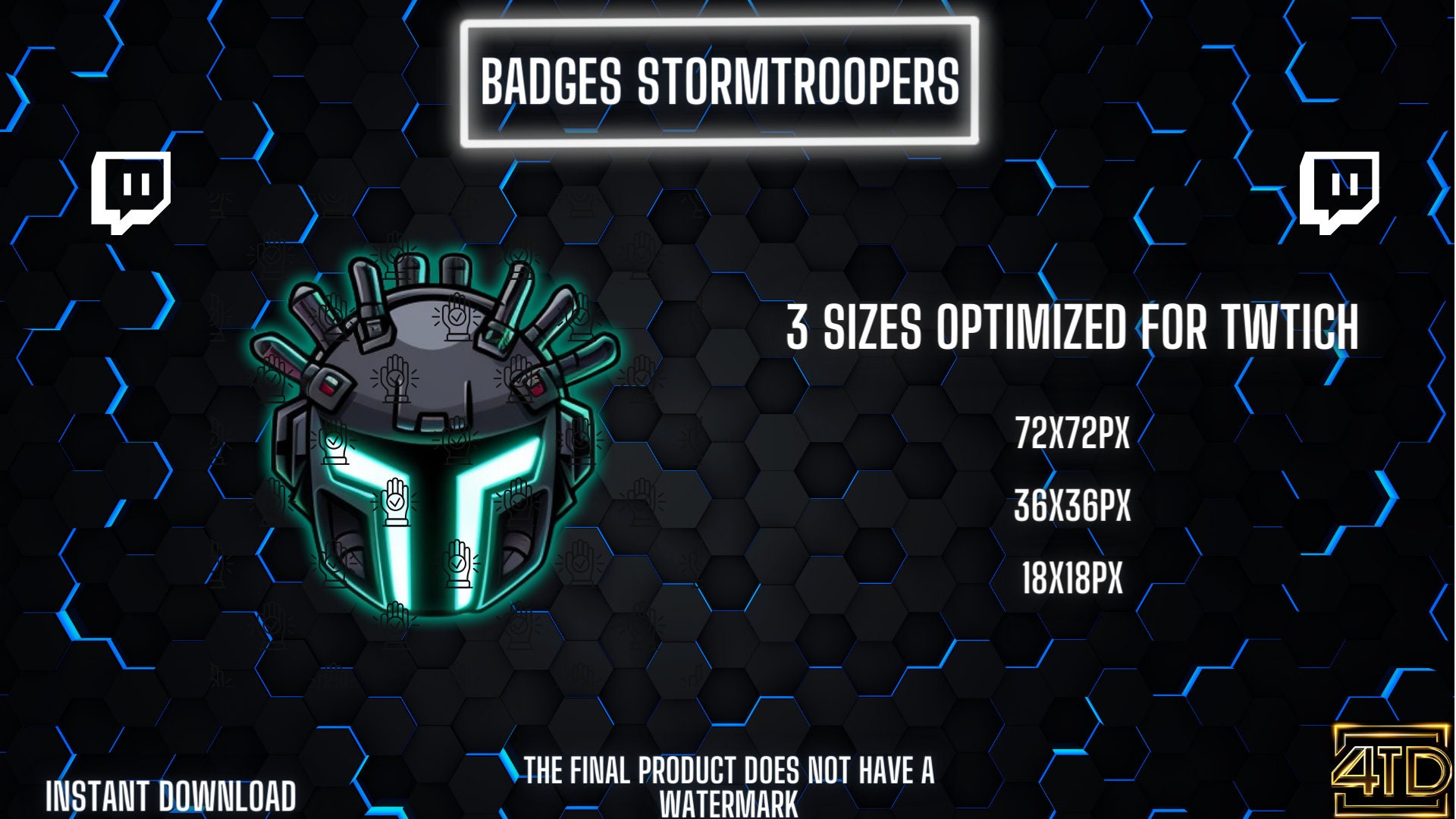 Sub Badges Stormtroopers / Badges Star Wars / Bagdes War Clon / Bits ...