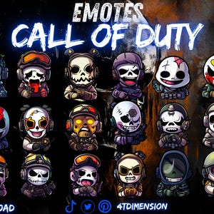 Emotes Call of Duty for Twitch, Twitch Emote Collection, Twitch Emotes ...