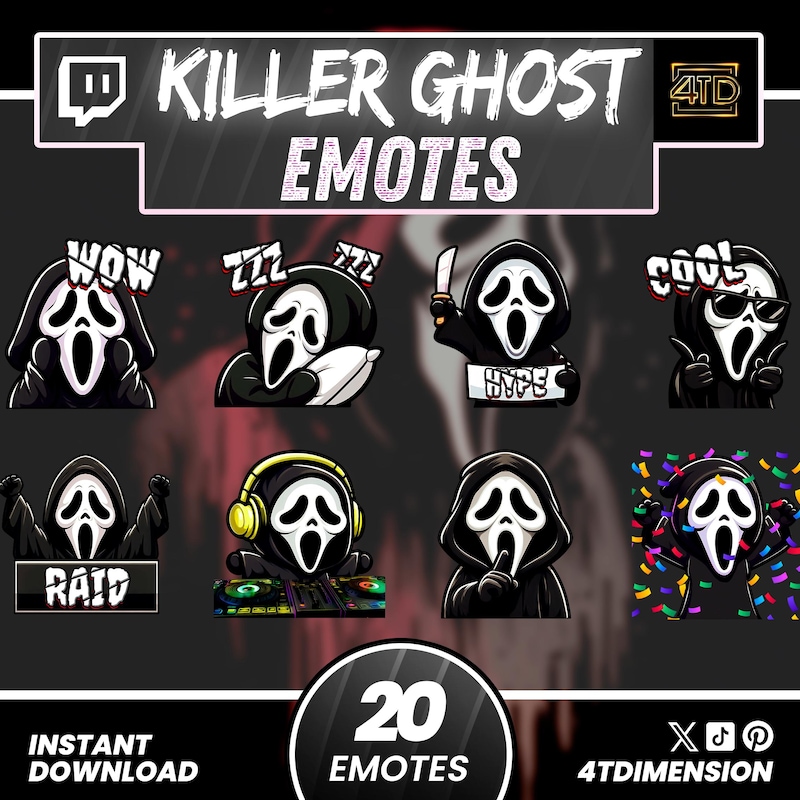 Twitch Horror Decor - Etsy