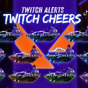 Animated Stream Pack Valorant Yoru, Stream Overlay, Webcam Overlay ...