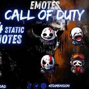 Emotes Call of Duty for Twitch, Twitch Emote Collection, Twitch Emotes ...