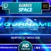 Twitch Space Banner, Gaming Banner, Banner Gamer, Streaming Banner, Sci ...