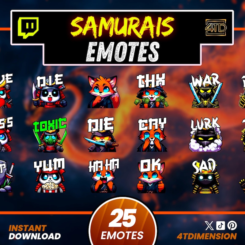 Zocken emote ninja - Etsy.de