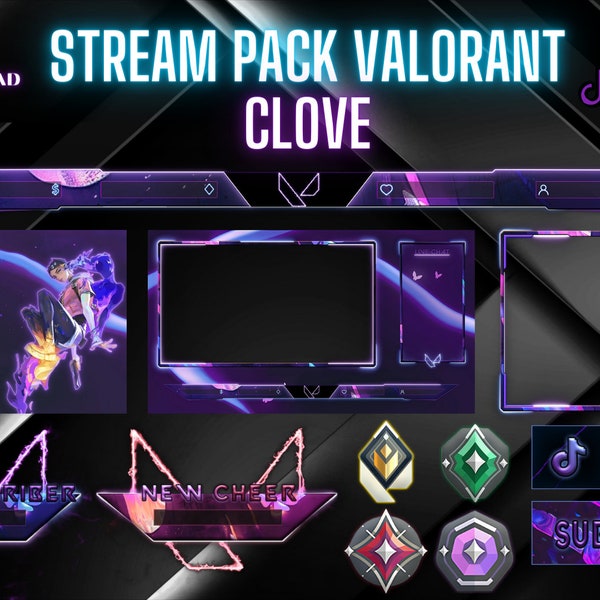 Clove Valorant Overlay - Etsy