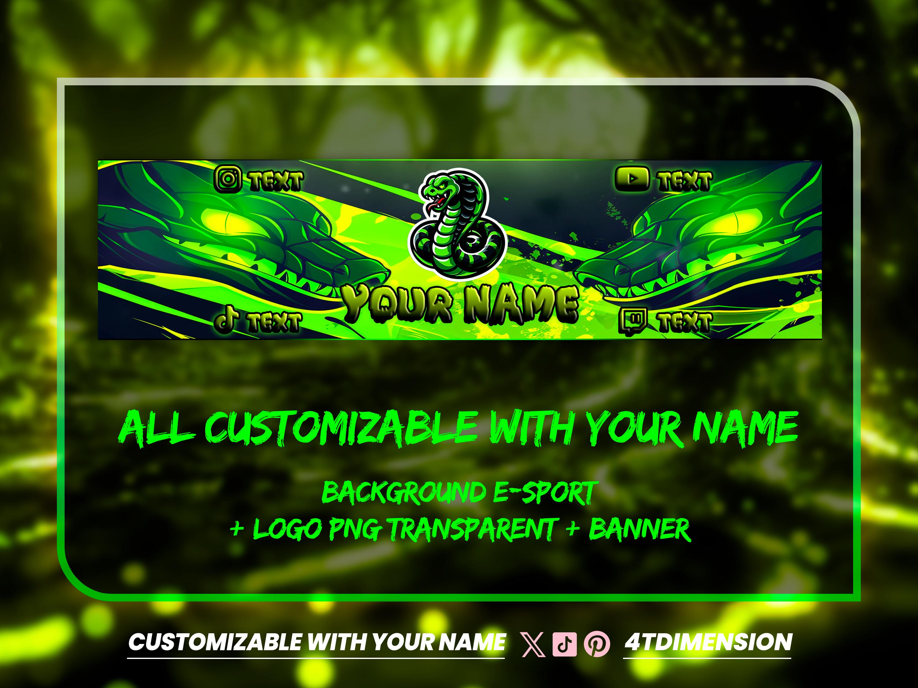 Unique Twitch Cobra Logo, Gaming Logo, Logo Design, Mascot Logo ...