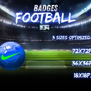 Football Sub Badges, Contraction Sub Badges, Contraction Badges, Bit ...