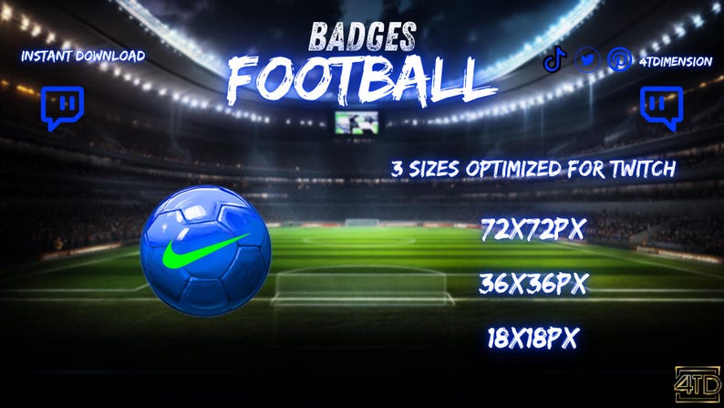 Football Sub Badges, Contraction Sub Badges, Contraction Badges, Bit ...