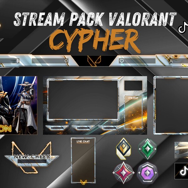 Valorant Animated Stream Screen - Etsy