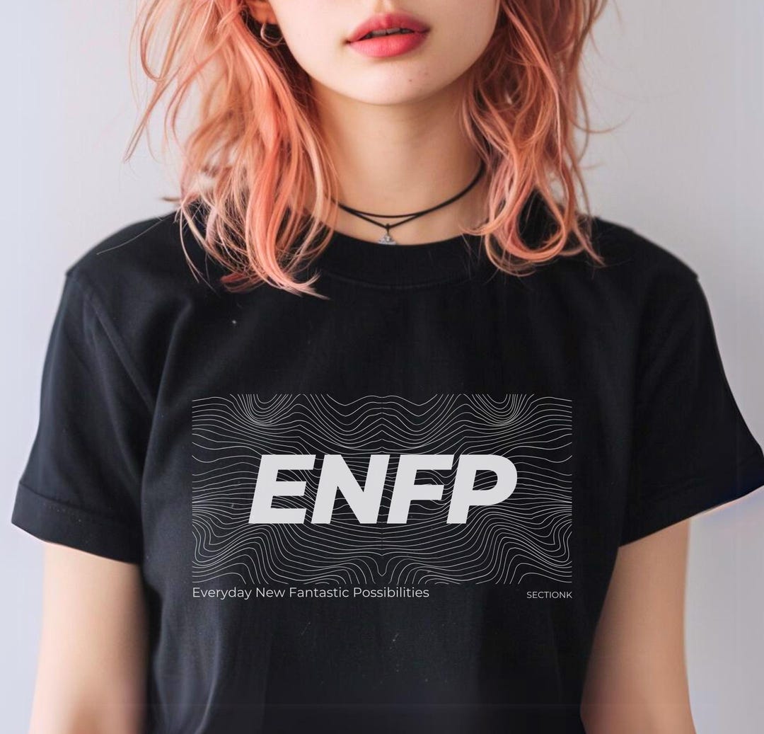 ENFP T-shirt, MBTI Shirt, ENFP Gift, Personality Type Tshirt, Funny ...