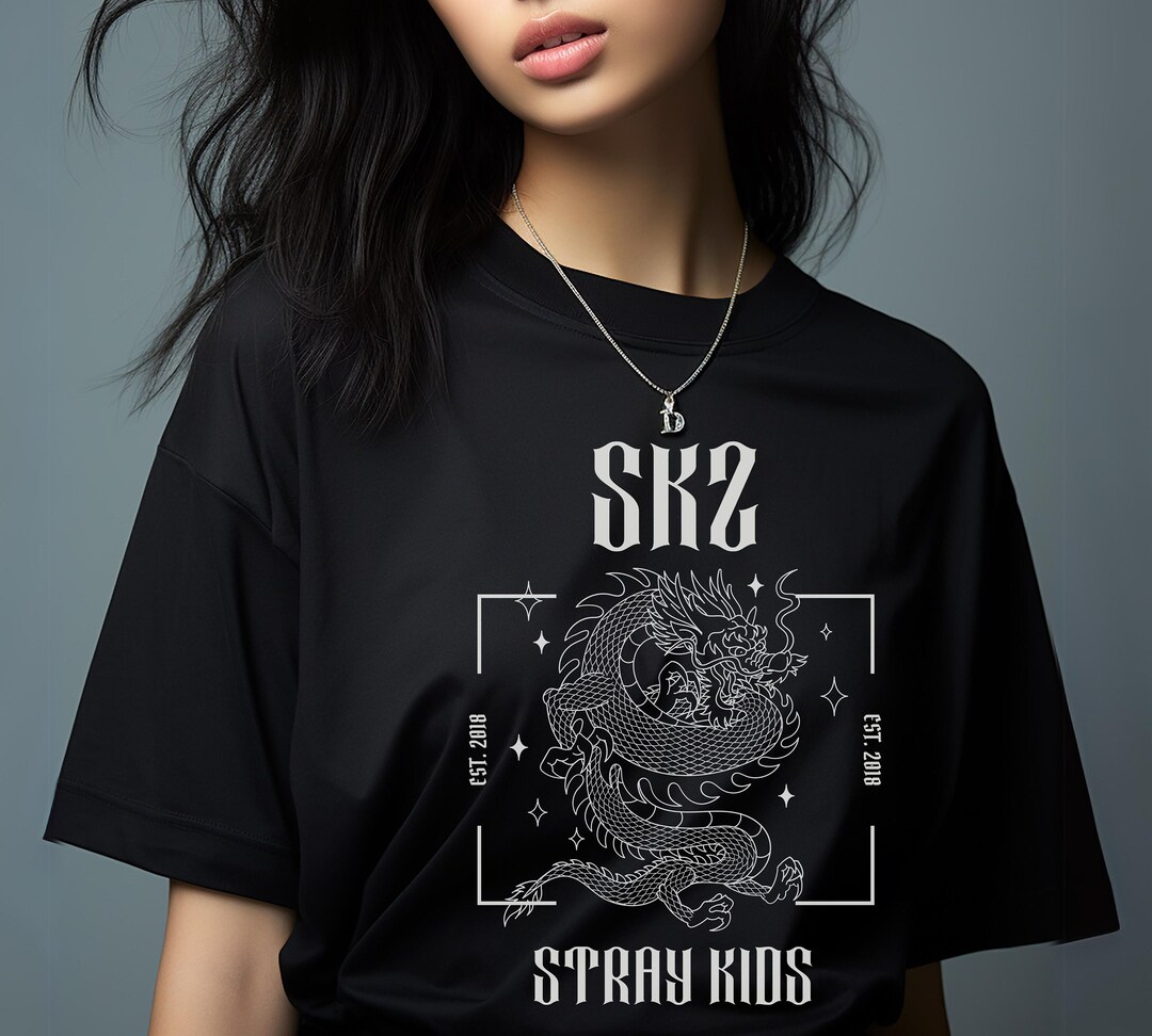 SKZ Stray Kids T-shirt SKZ Stay Shirt Gift for Stray Kids Fan Tee 5 ...