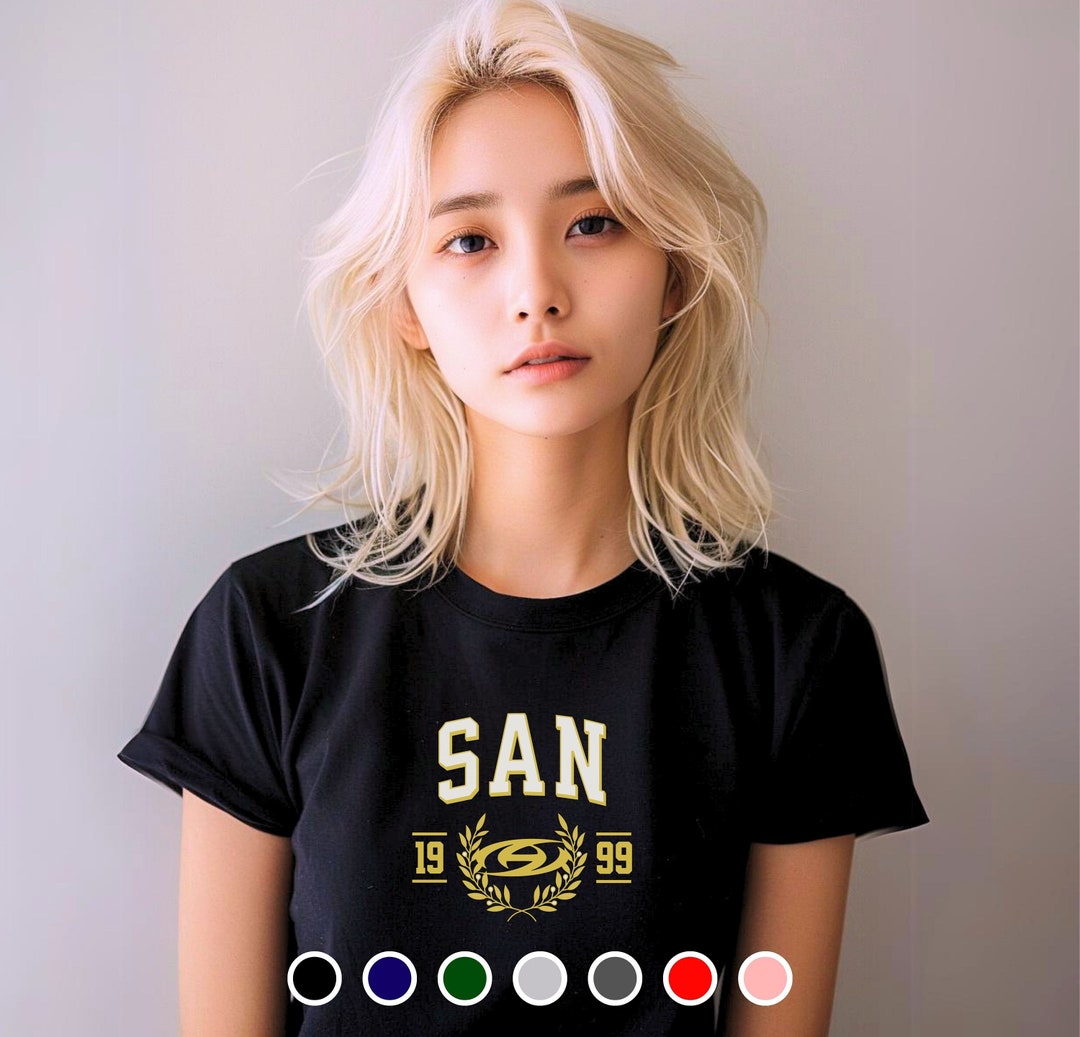 ATEEZ San T-shirt Ateez Shirt Gift for Atiny Fan Ateez Merch Ateez ...