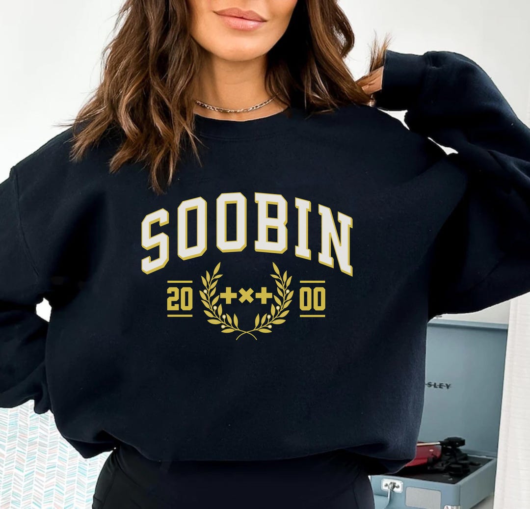 Soobin TXT Sweatshirt, Gift for MOA, Choi Soobin Sweater, University ...