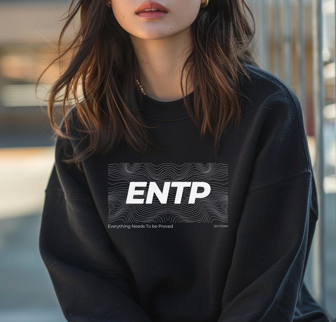 MBTI ENTP Sweatshirt, MBTI Gift, Funny Quote Sweater, Psychology Jumper ...