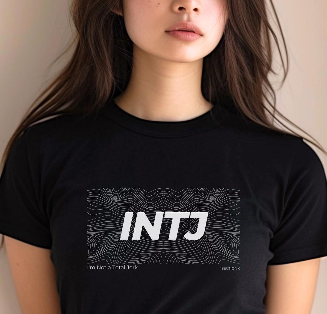 INTJ T-shirt, MBTI Shirt, INTJ Gift, Personality Type Tshirt, Funny ...