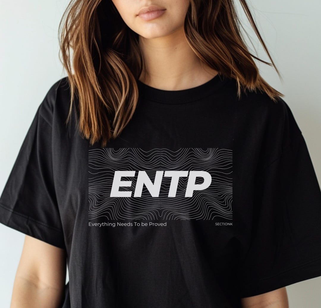 ENTP T-shirt, MBTI Shirt, ENTP Gift, Personality Type Tshirt, Funny ...