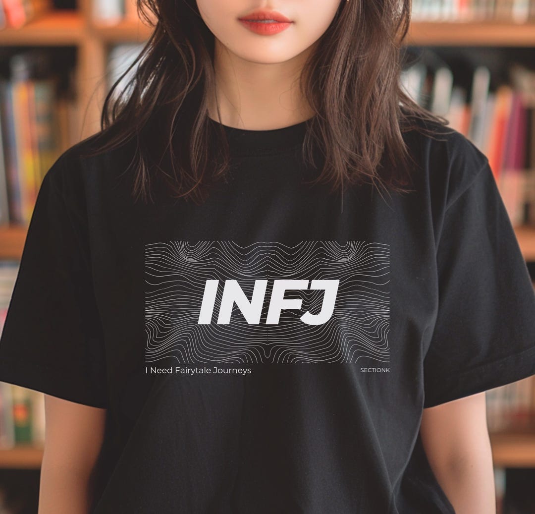 INFJ T-shirt, MBTI Shirt, INFJ Gift, Personality Type Tshirt, Funny ...