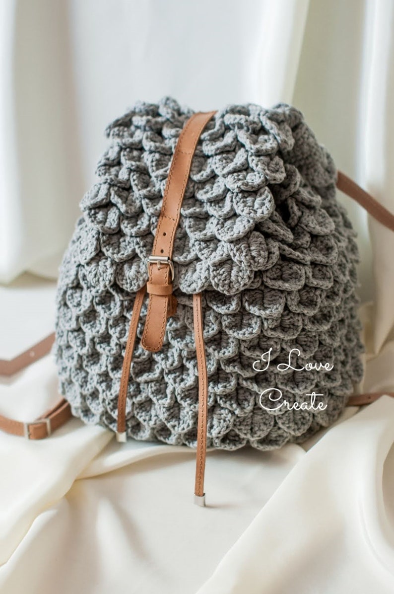 Crochet Set Patterns, Backpack Crochet Patterns With Video Tutorial ...