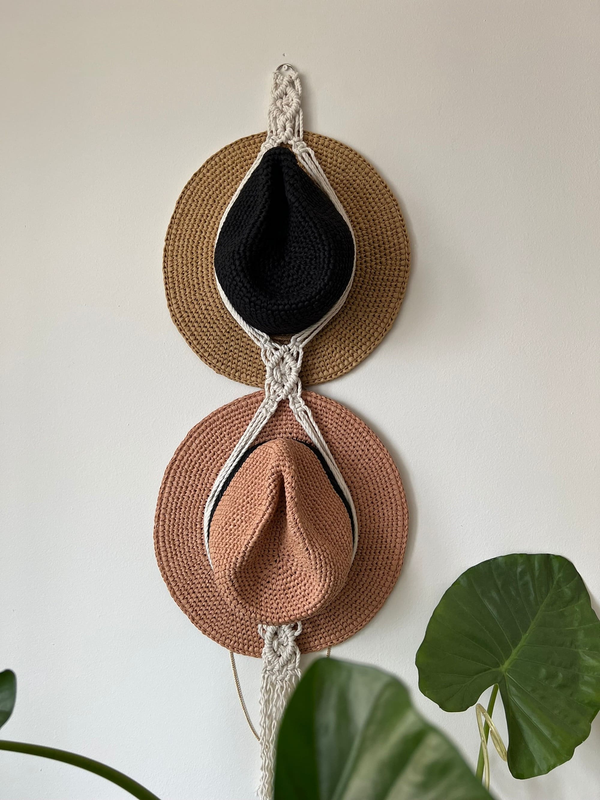 Crochet Fedora Hat Pattern Crochet Raffia Hat Video Tutorial - Etsy