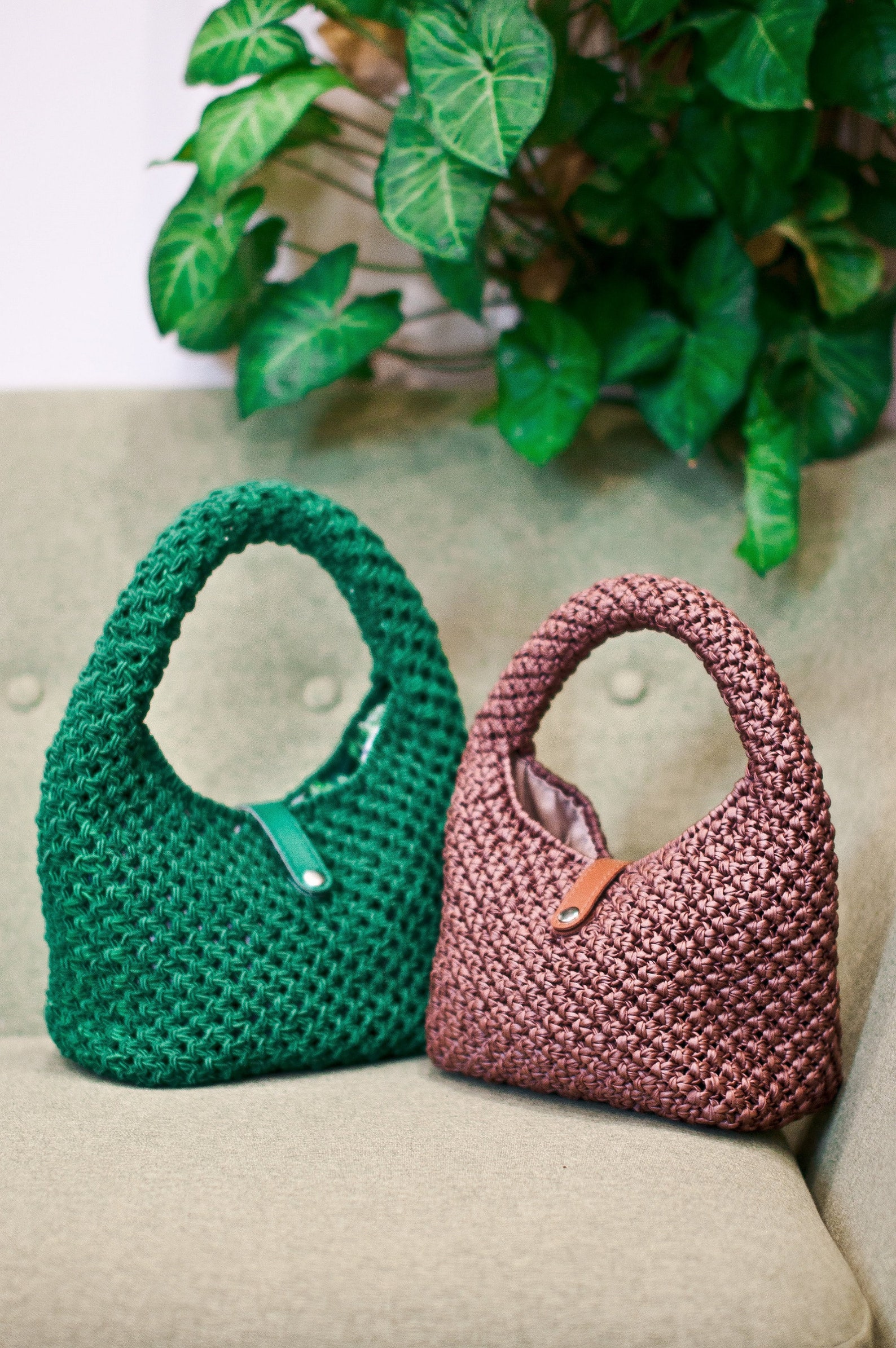 Macrame Pattern Moon Bag Video Tutorial, Macrame Handbag DIY, Macrame ...