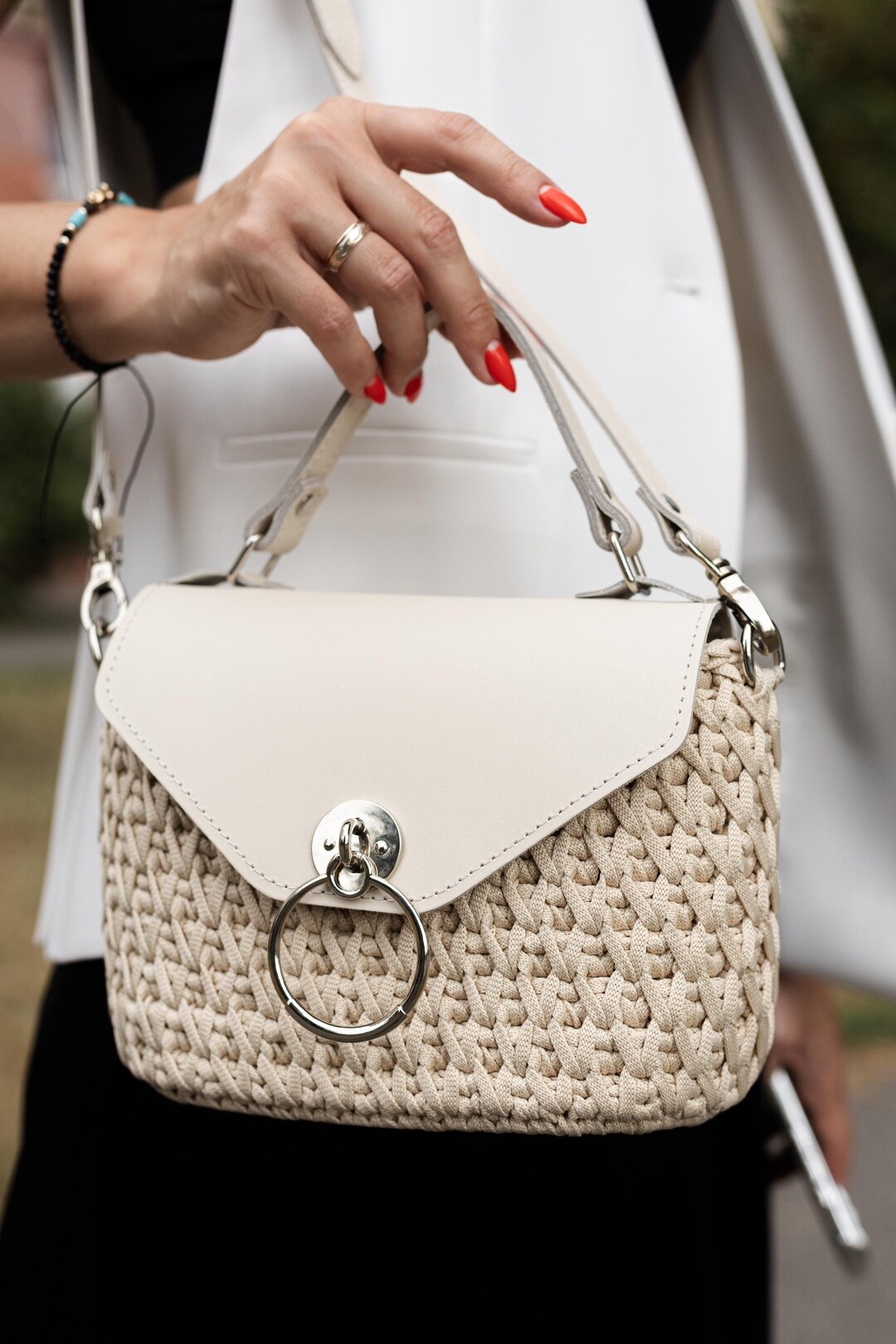 DIY Crochet Bag Pattern PDF & Video Tutorial | Beginner-friendly ...