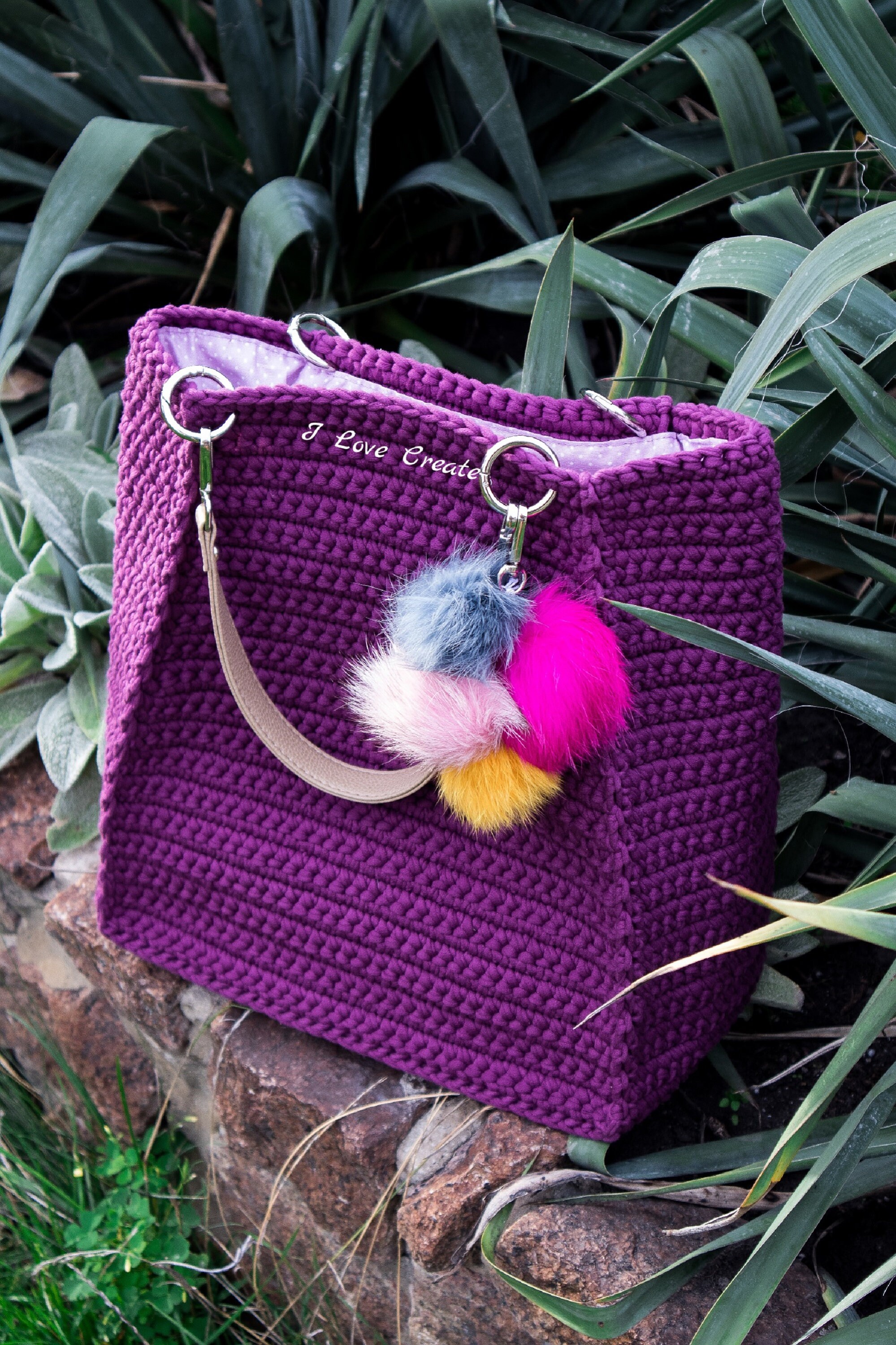 Crochet Tote Bag Pattern, Amelie Bag Video Tutorial, Yarn Bag Pattern, DIY Tote Bag Crochet ...