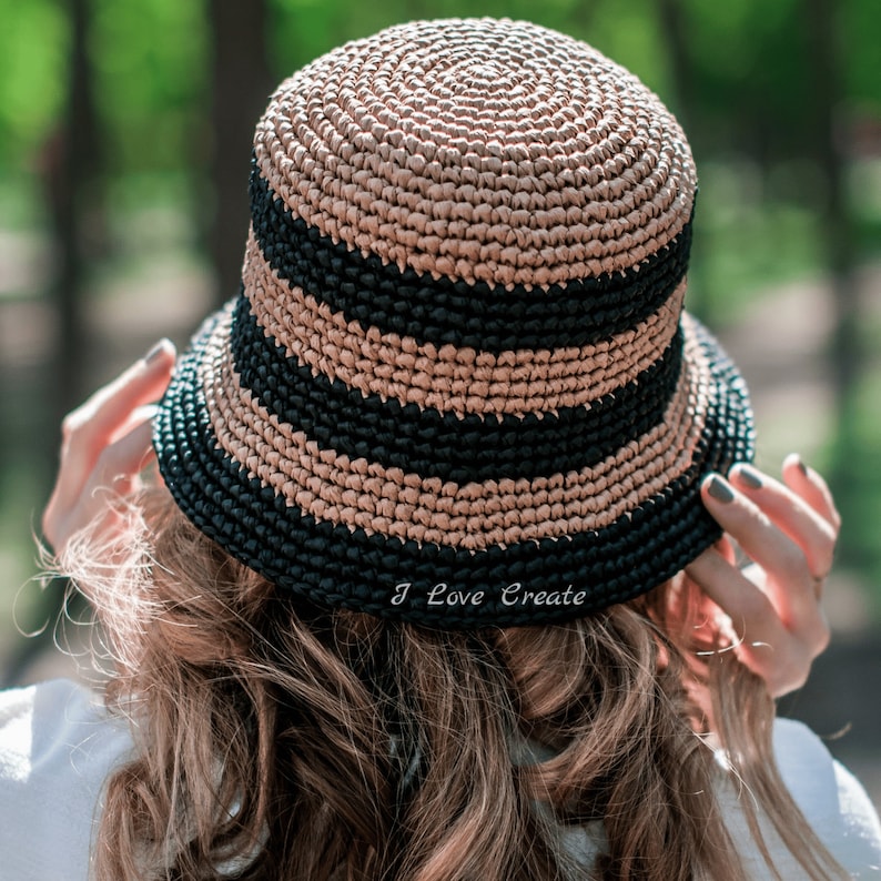 Raffia Sun Hat Crochet Pattern: Step-by-step Video Tutorial for Stylish ...