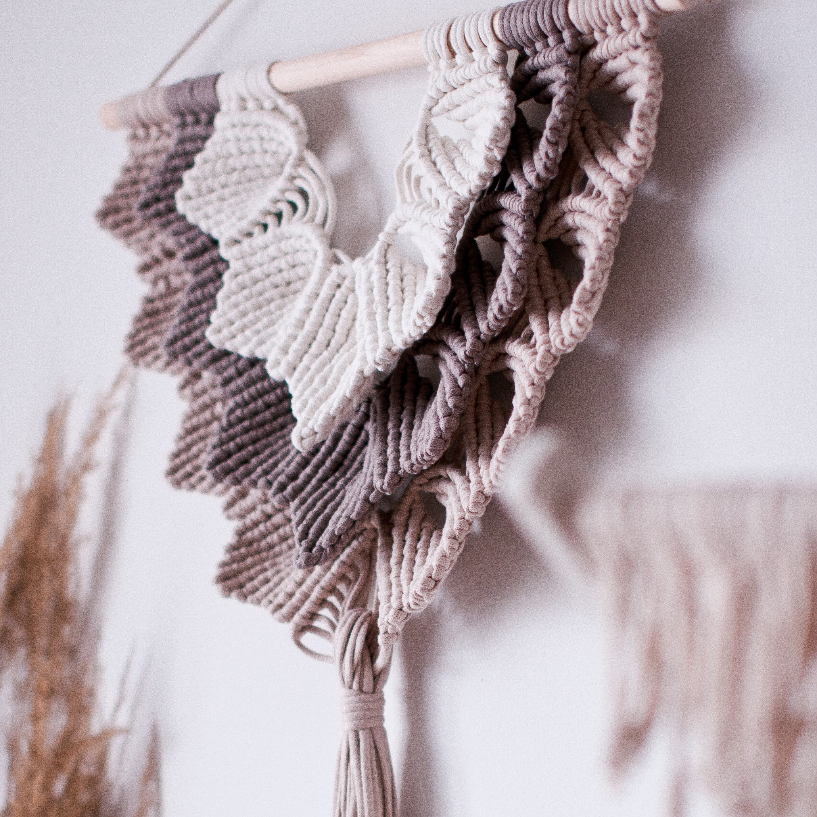 DIY Shell Macrame Wall Hanging Pattern, Coastal Decor (PDF Tutorial) - Etsy