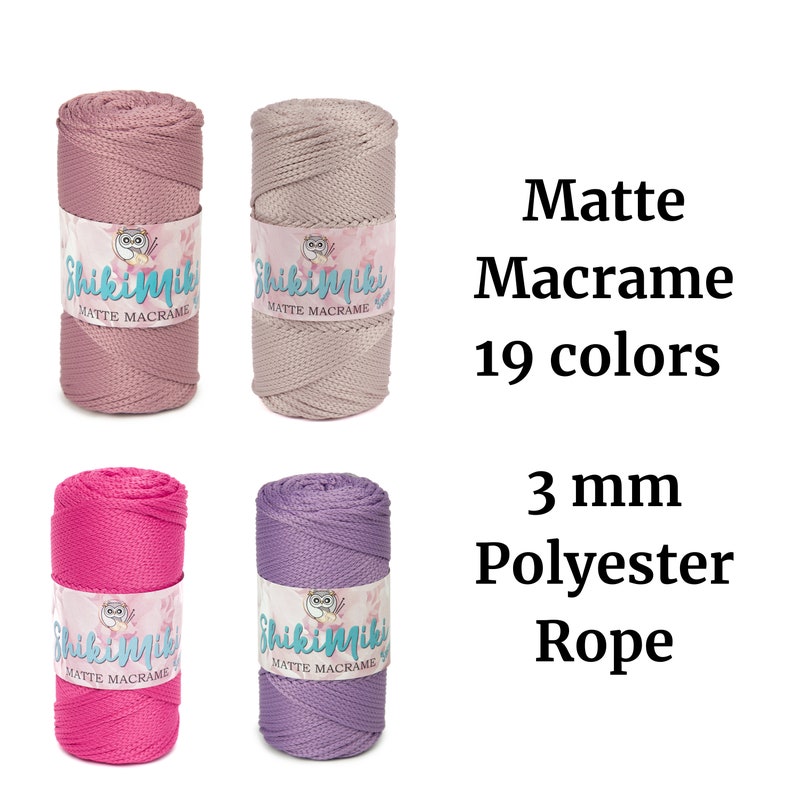 Macrame Cord 3mm - Etsy