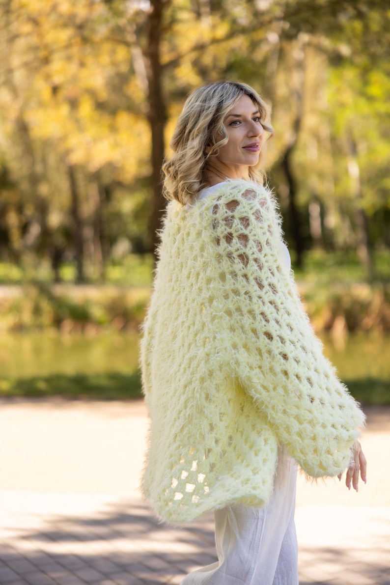 Hexagon Cardigan Crochet Pattern With Step-by-step Video Tutorial ...
