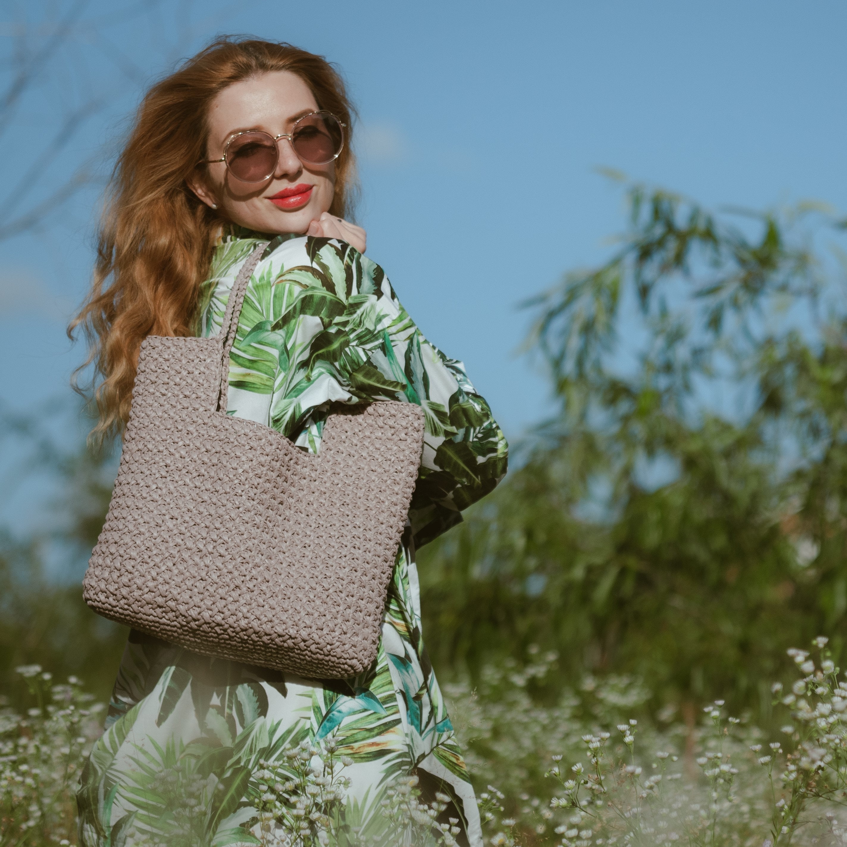 Crochet Pattern Kolos Bag Video Tutorial, Crochet Bag Pattern, Raffia ...