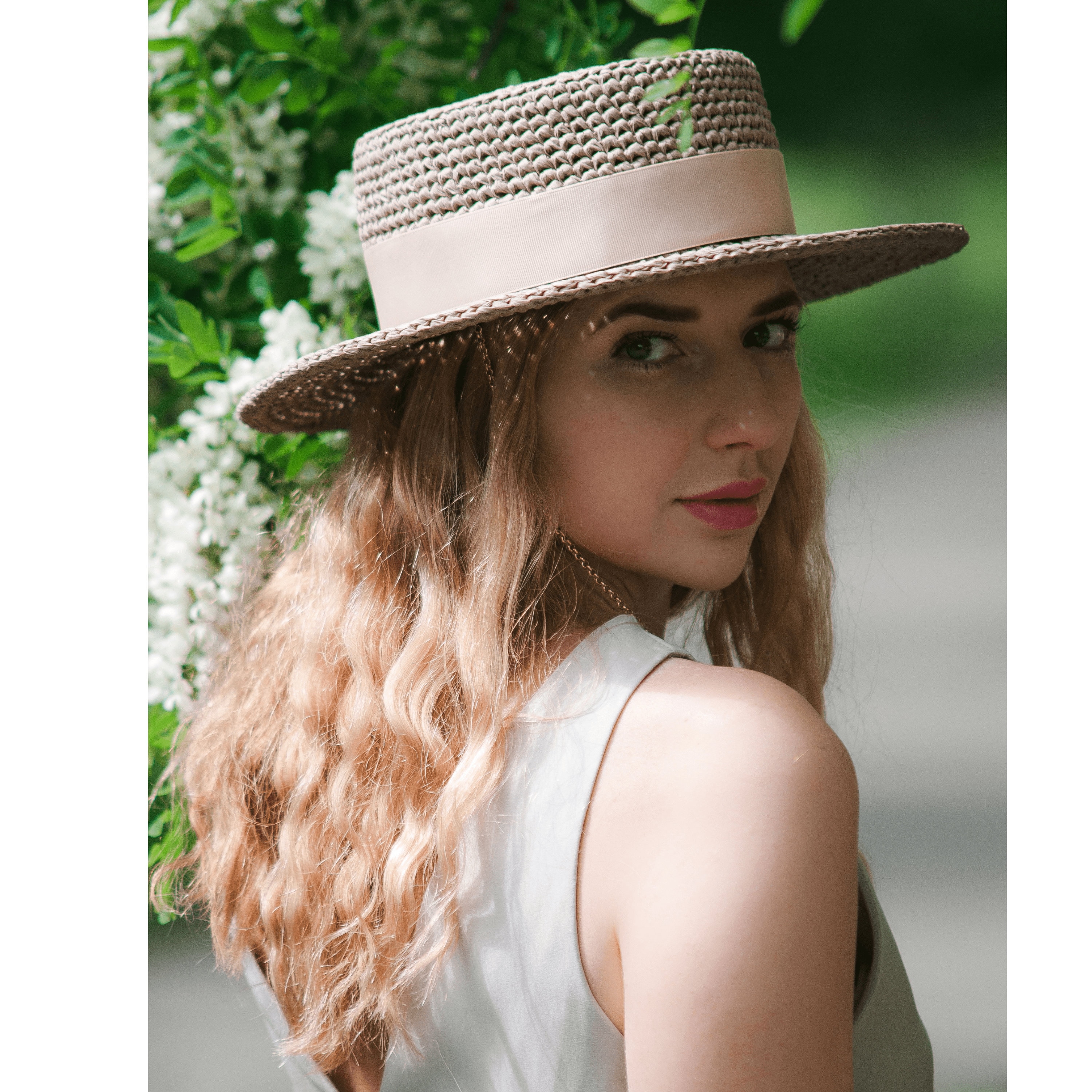 Boater Hat Crochet Pattern, Raffia Crochet Hat Patterns for Women With ...