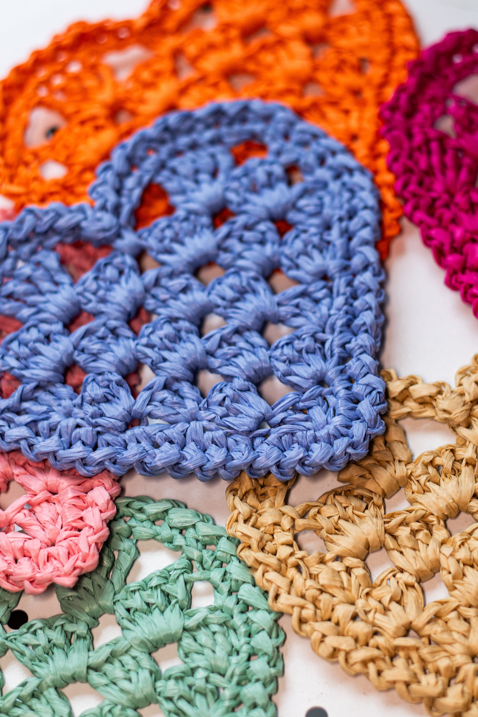 Heart Crochet Patterns Mothers Day Gifts DIY Crochet Coasters, Beginner ...