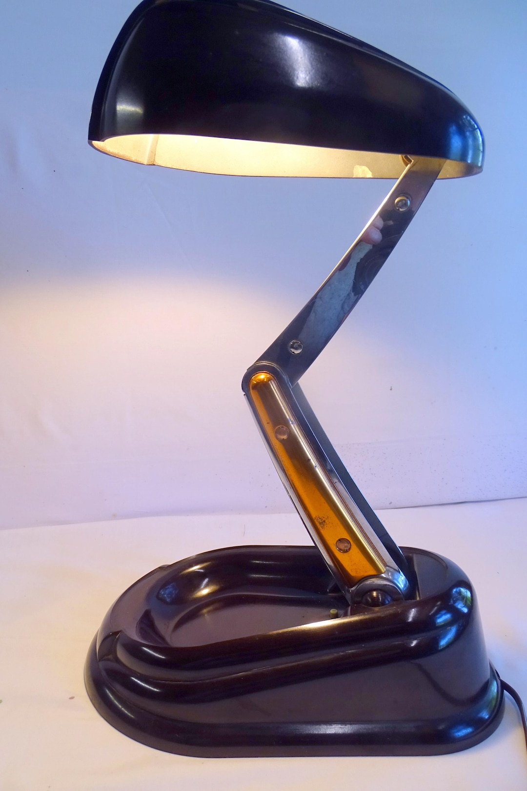 Original Jumo Brevette Bakelite Lamp Brown 40s- 50s? - Etsy