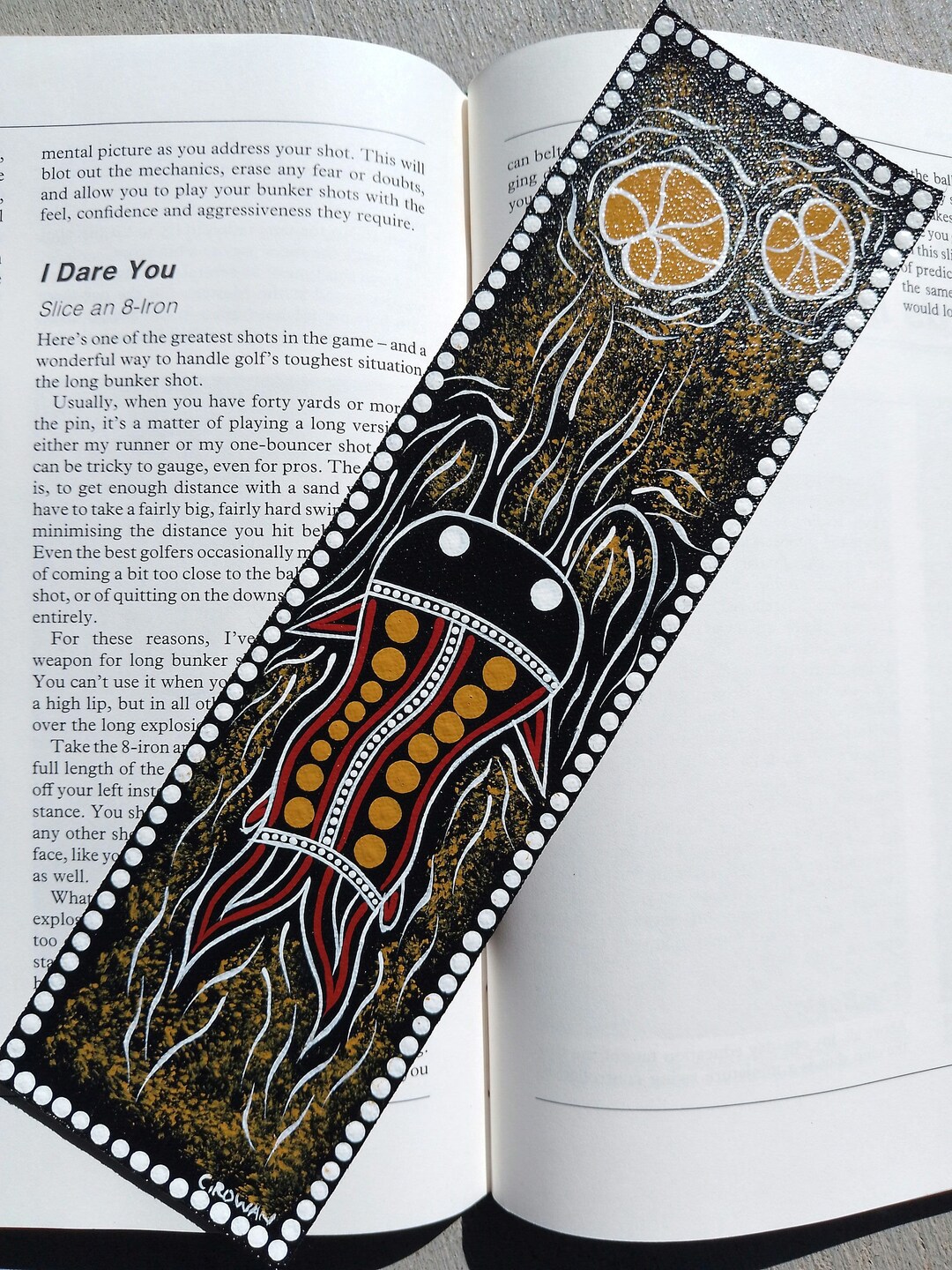 Aboriginal Art, Handmade Bookmarks - Etsy