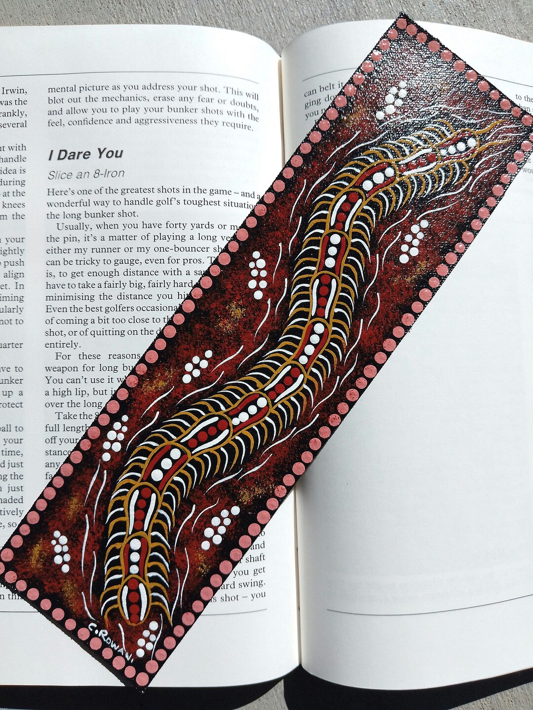 Aboriginal Art, Handmade Bookmarks - Etsy