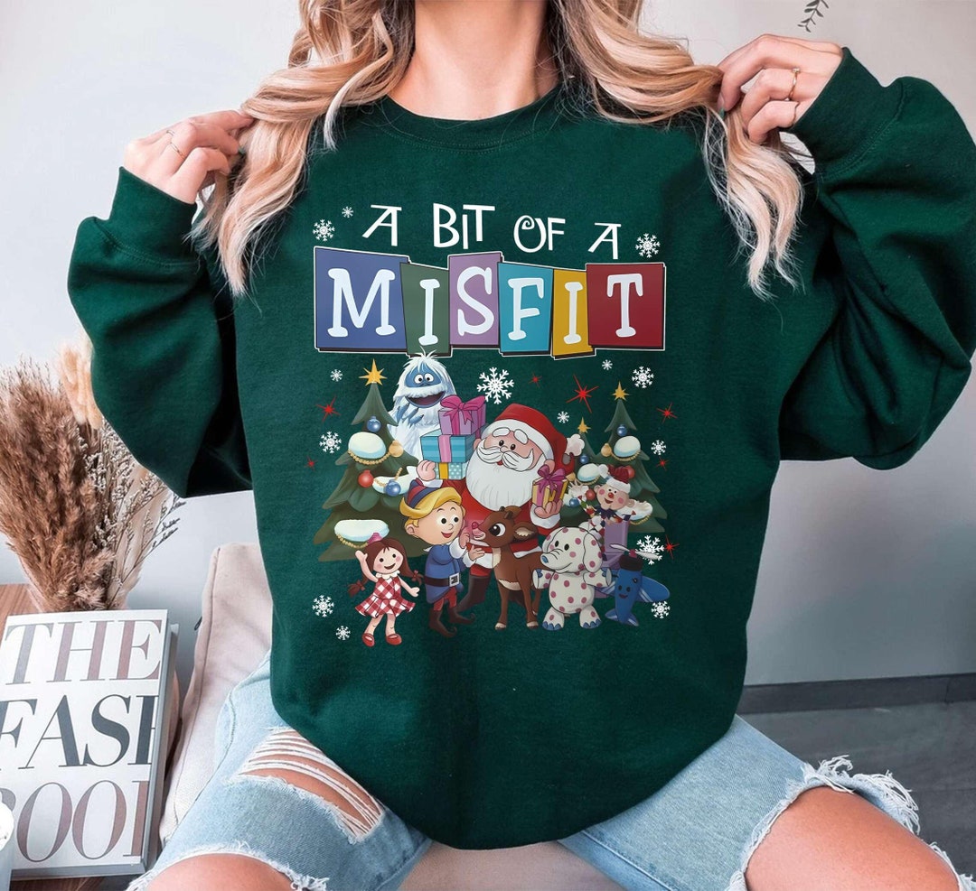 Christmas Misfit Toys T-shirt, A Bit of a Misfit Shirt, Rudolph the Red ...